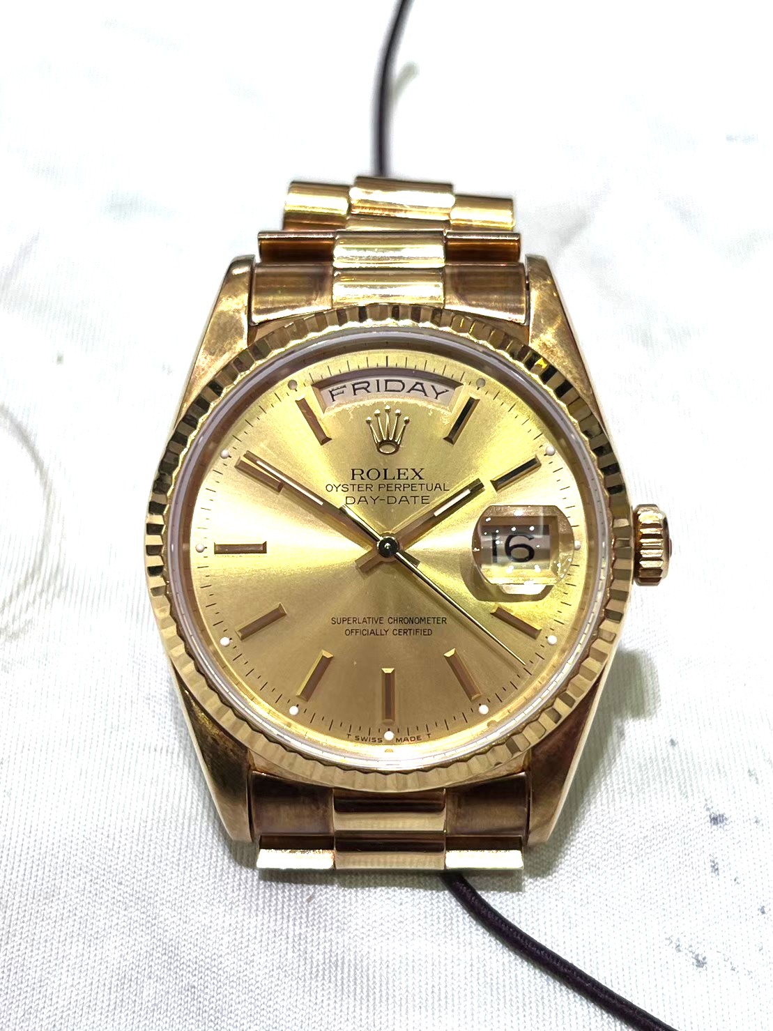 【高雄左營區 明誠店 ROLEX手錶 收購】勞力士ROLEX DAY-DATE 18238 收購 JEWEL CAFE 收購專門店 ...